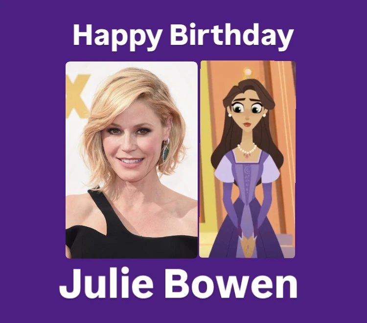 🎂👸🏻 Happy 55th Birthday to Julie Bowen, Voice of Queen Arianna from ...