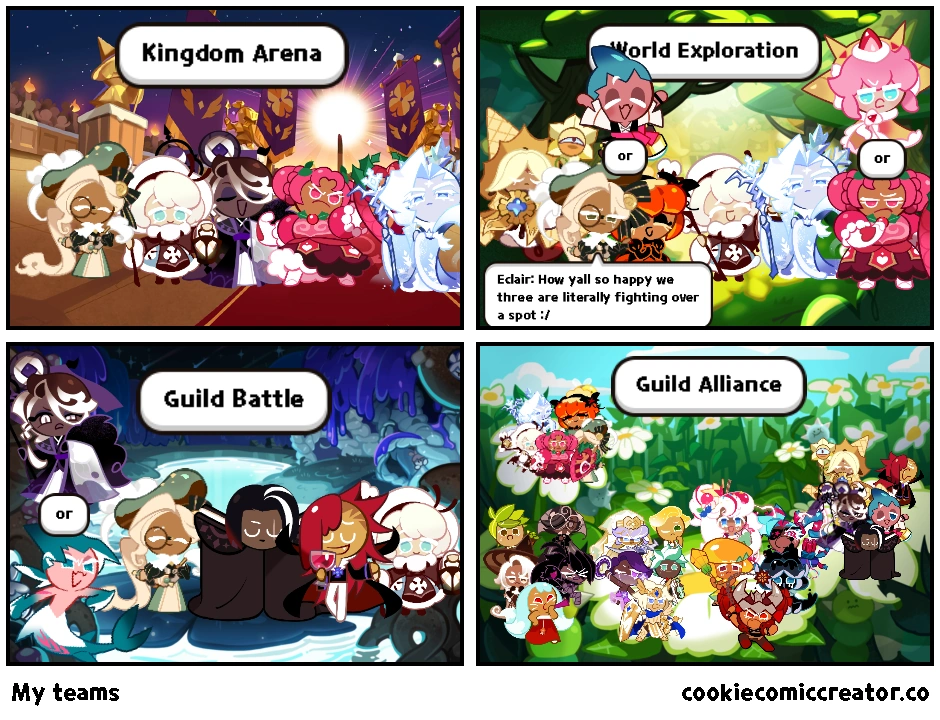 my team in all game modes | Fandom