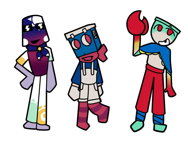 Summer skins! (PT. 2) (Brightney, Boxten, & Finn) | Fandom