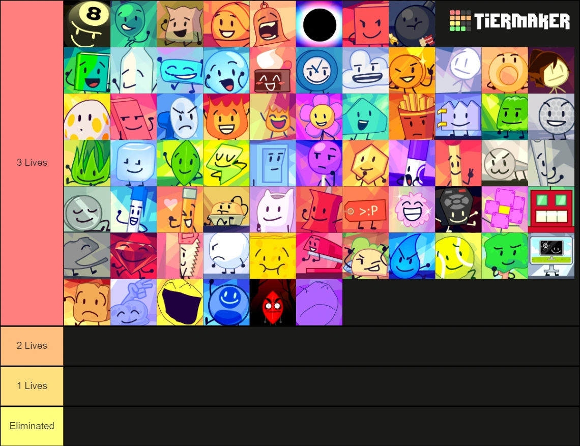 BFDI 3 Lives Viewer Voting 1 | Fandom