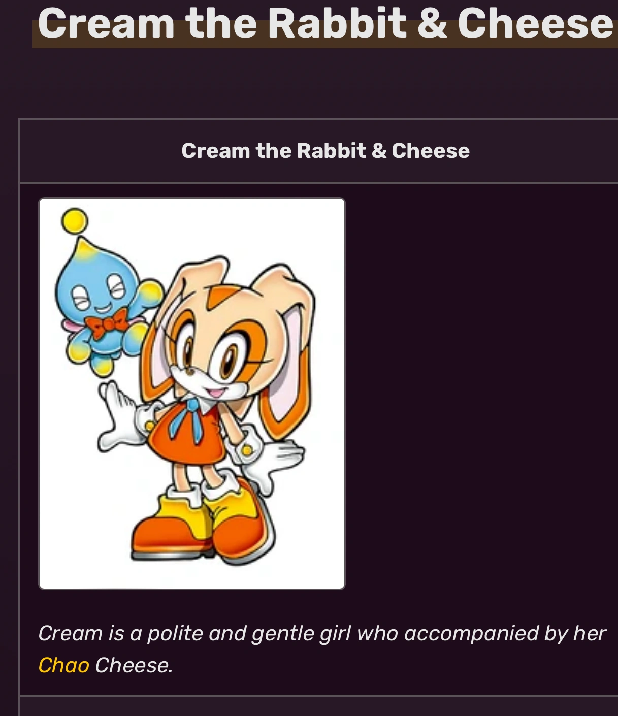 Cream Cheese reference | Fandom
