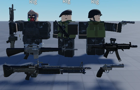 Entry point but i remaked em (Now with tactical variants and weapons ...