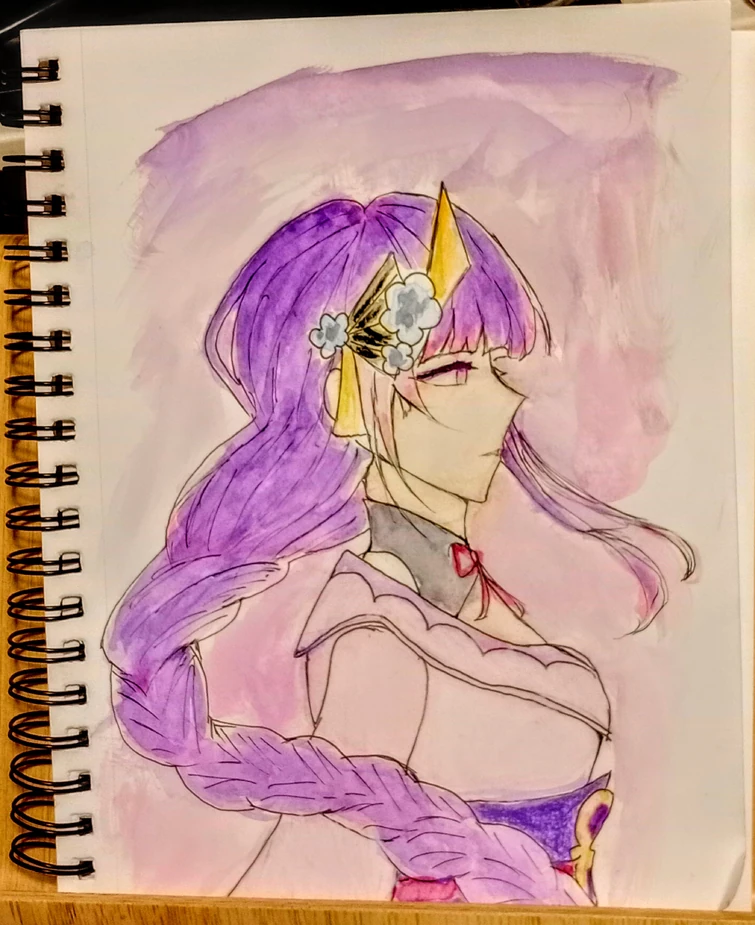 Raiden watercolor | Fandom