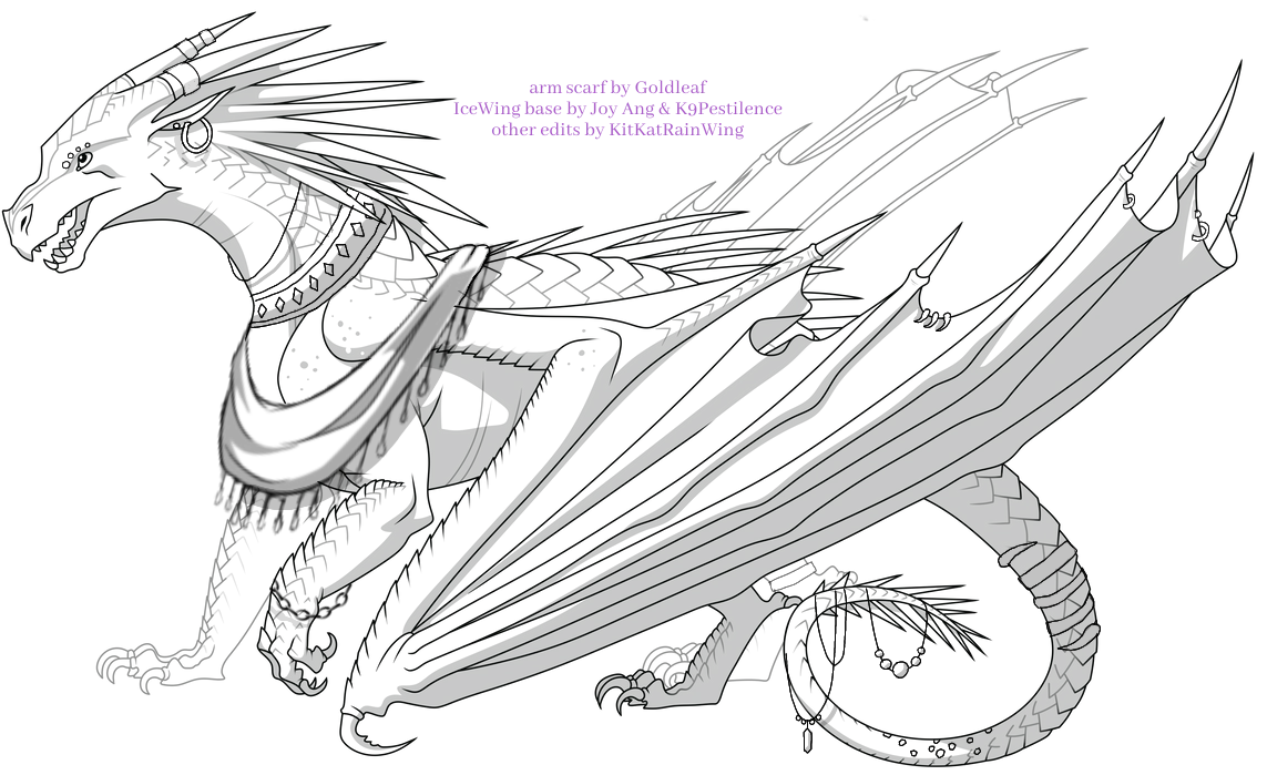 Slightly drippy IceWing base (Drippy base part 3) (I'm proud of this ...