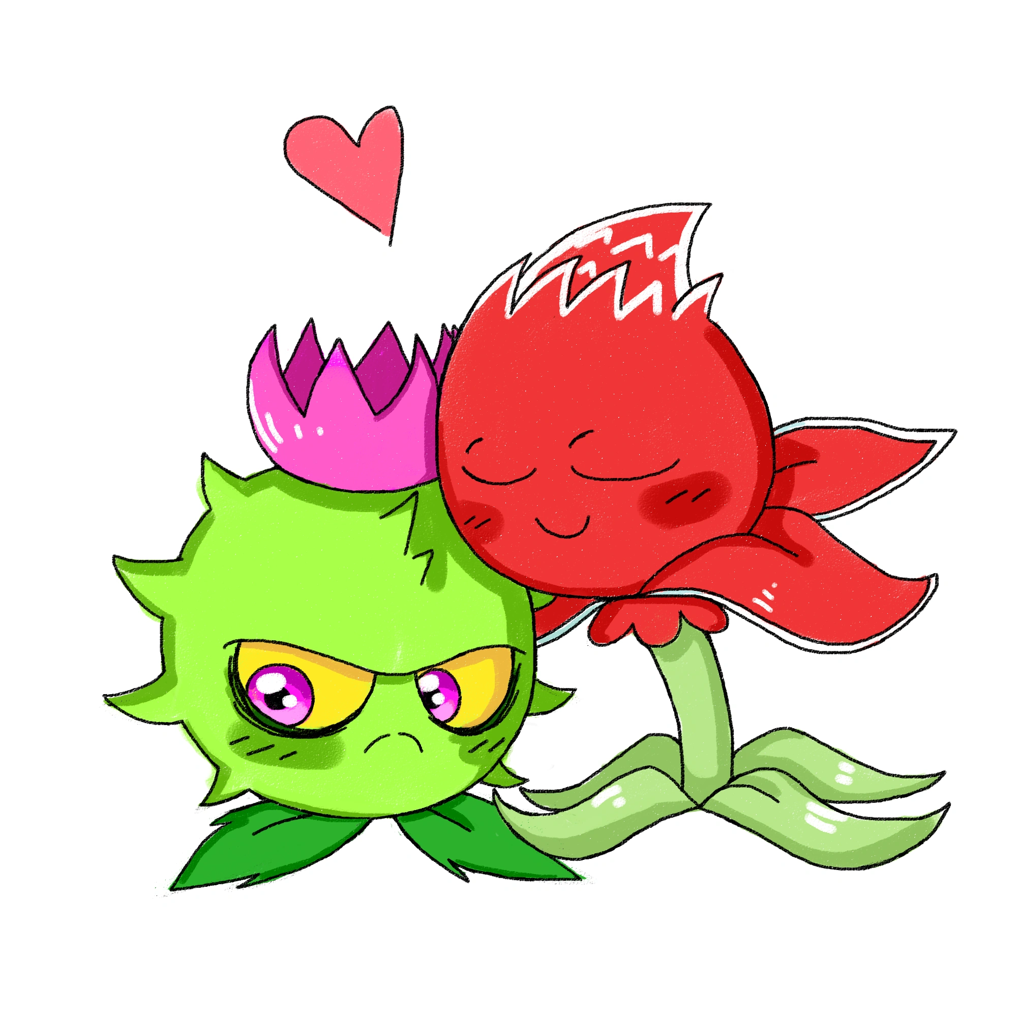 some red stinger x homing thistle art and sketches :P | Fandom