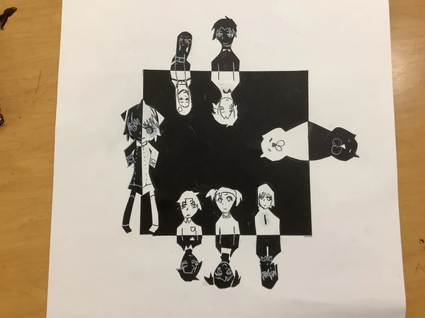 My art class notan art design | Fandom