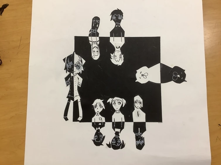 My art class notan art design | Fandom