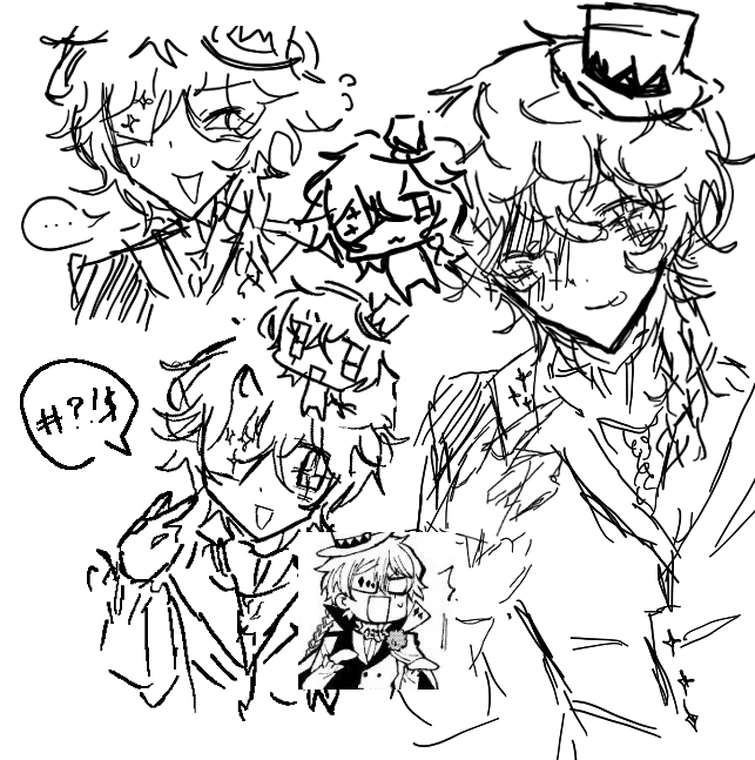 most of my artstyles as nikolai !! :3 | Fandom