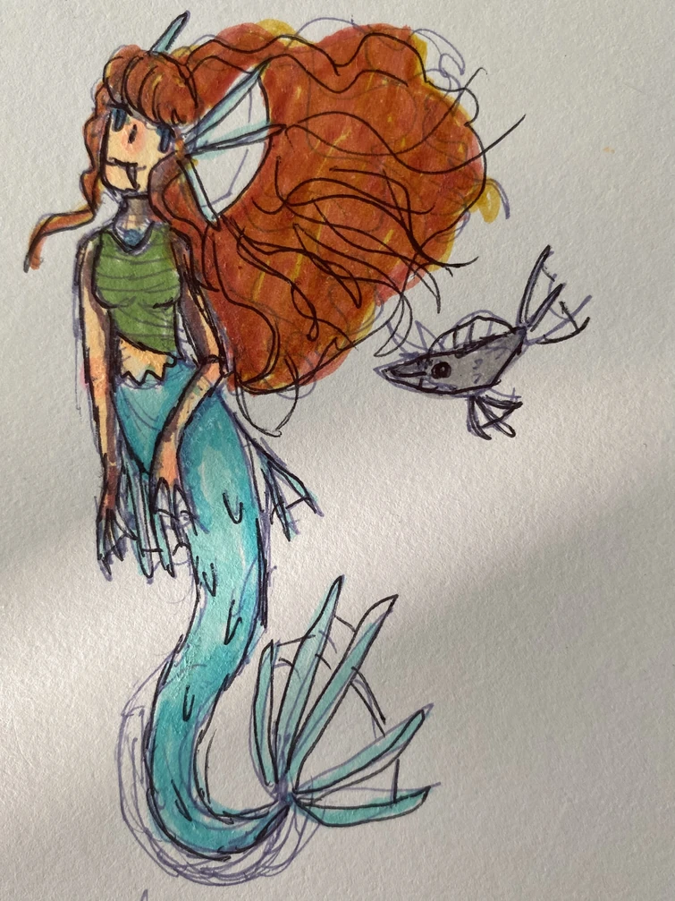 Siren Lady and Fish again. | Fandom