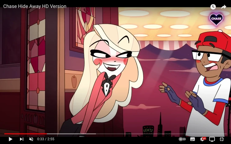 Comparing the Hazbin Hotel pilot backgrounds and their traced ...