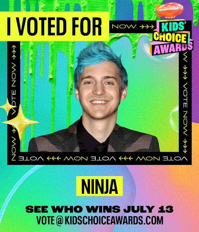 Ninja in Nickelodeon kids’ choice awards | Fandom