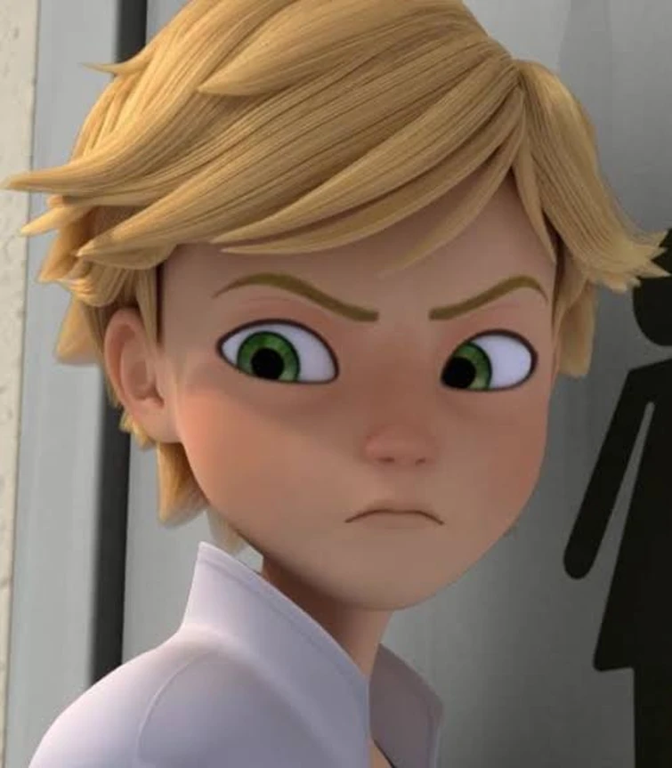 Can we just talk about how Adrien's face is the cutest annoyed face in ...