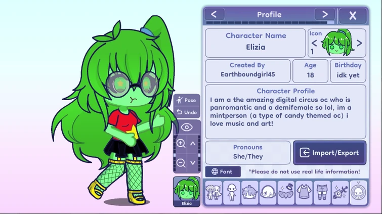 my new oc for the amazing digital circus (she older than me cause i do ...