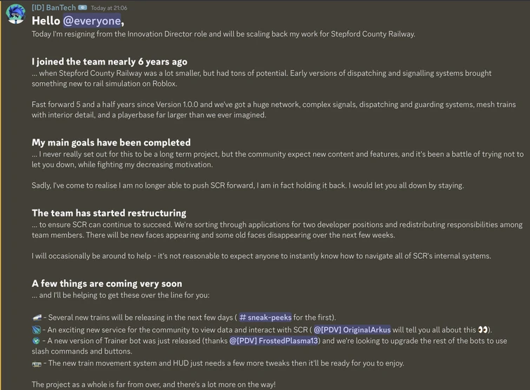 Another dev gone | Fandom