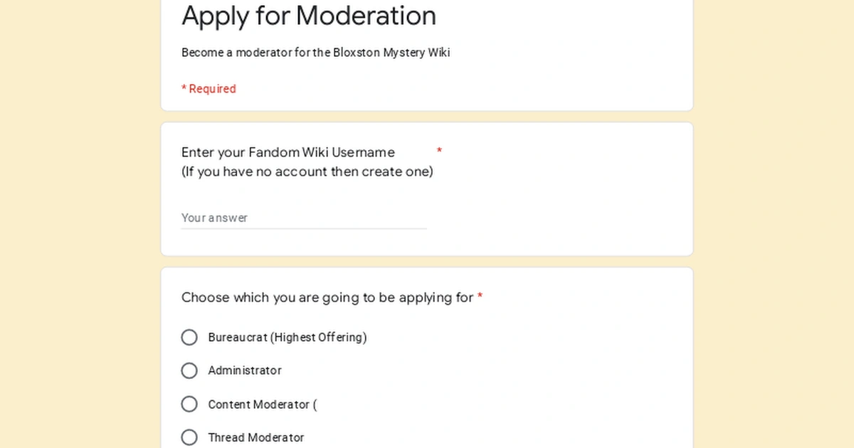 No more content moderators | Fandom