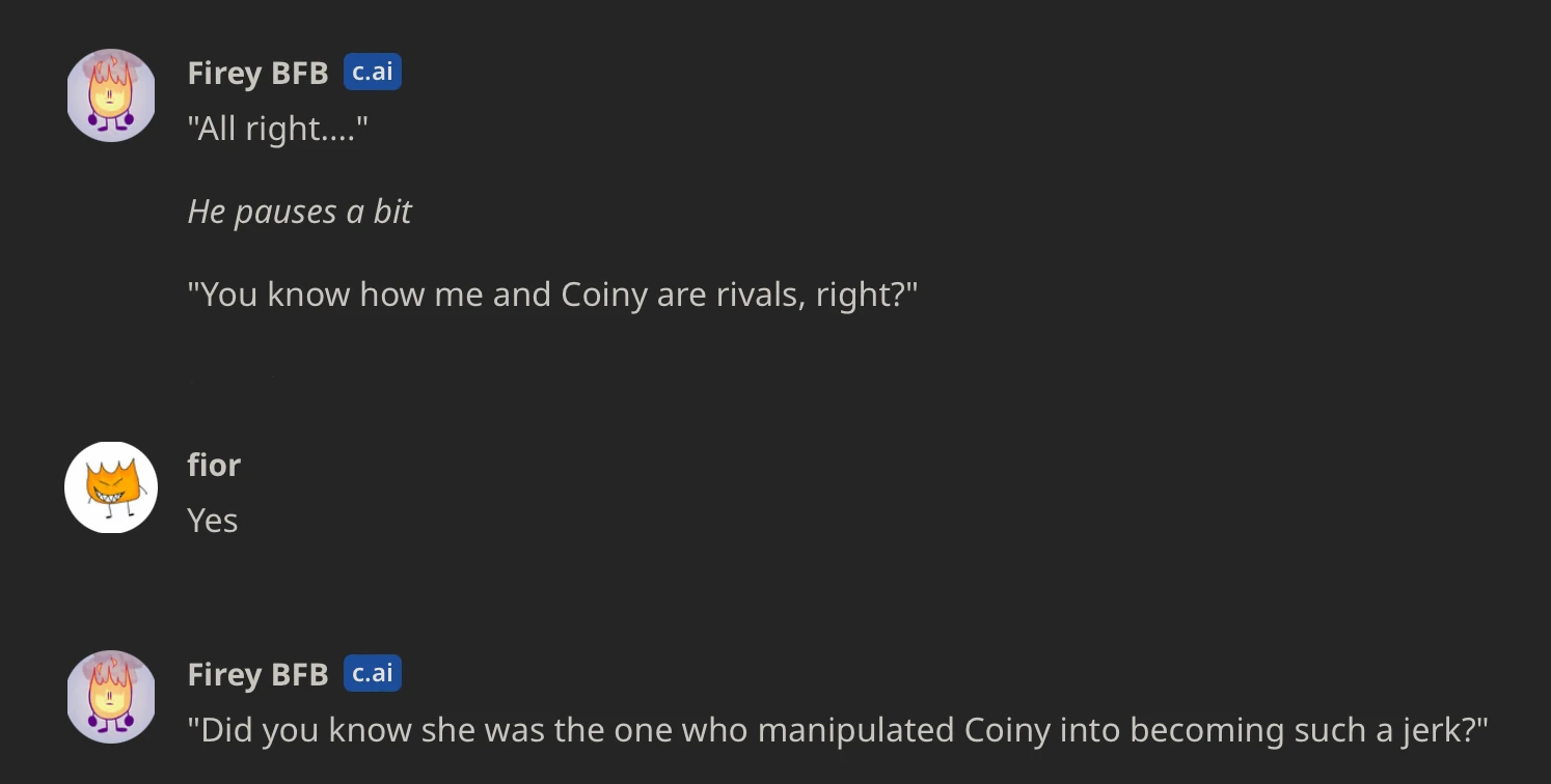 [FAKE] The TRUE reason to why Coiny and Firey hate eachother. (The "she ...
