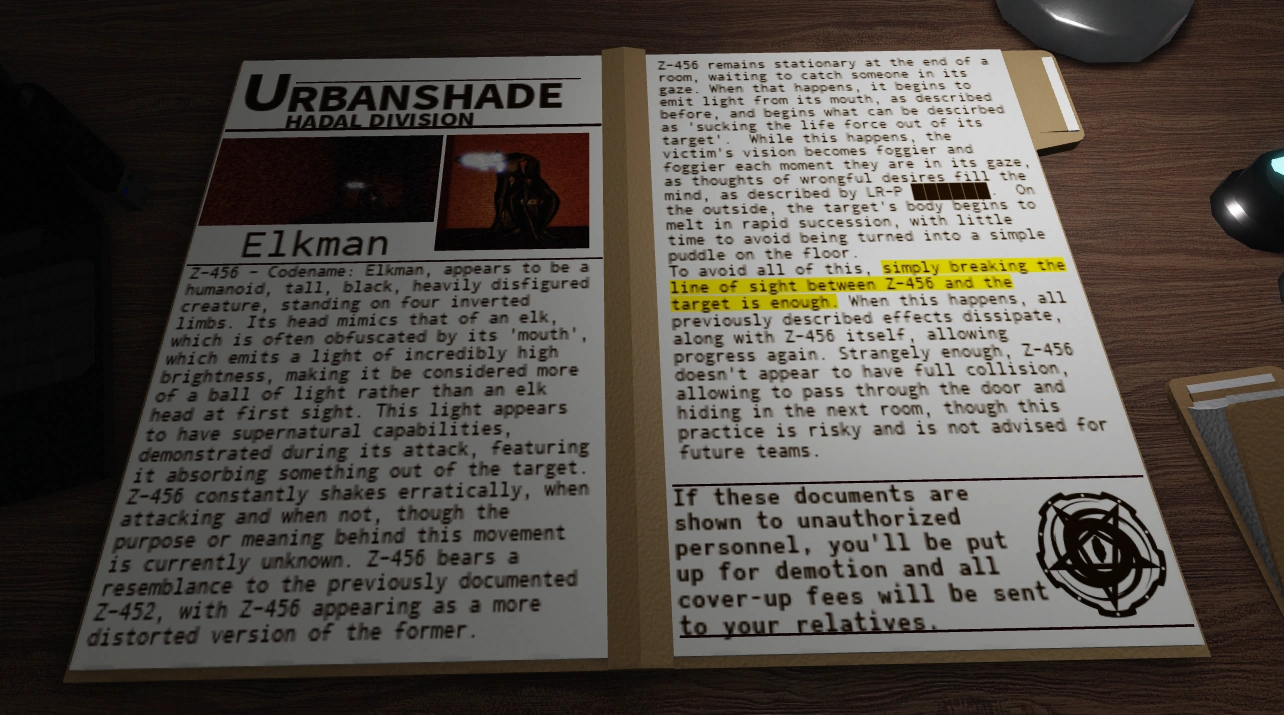 grace documents if urbanshade wrote them - elkman | Fandom