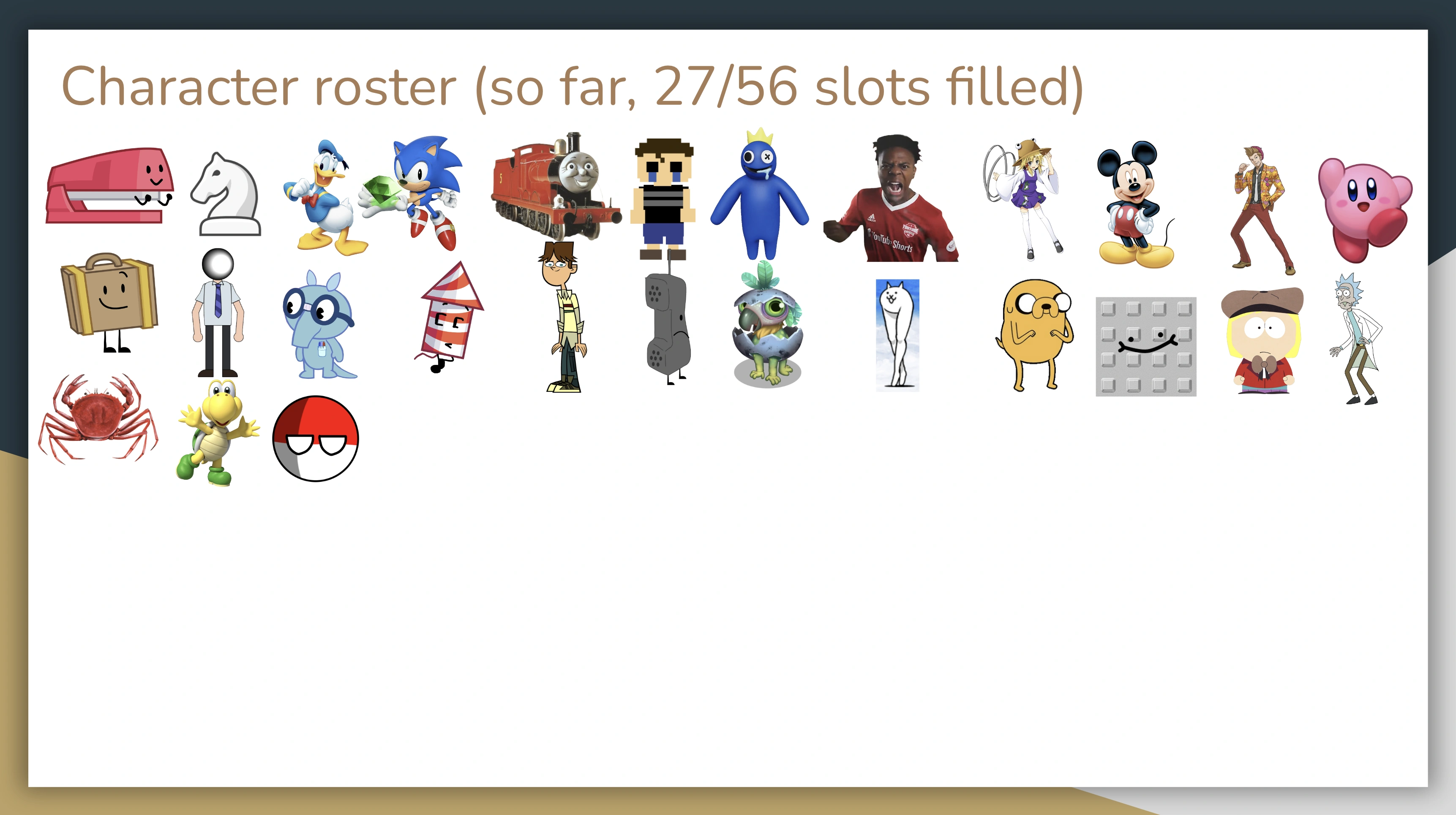 random ahh character voting | signups #4 | Fandom