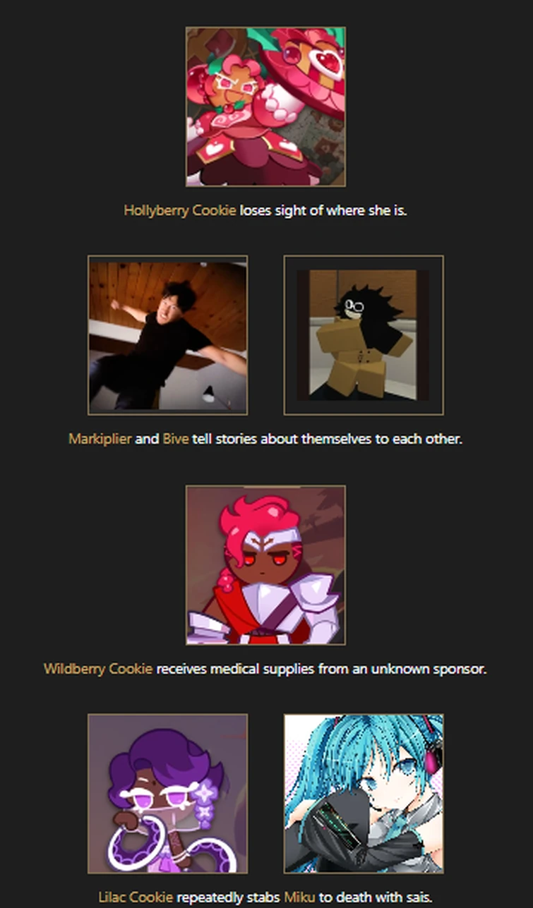 Multi-Fandom Hunger Games: Night 1 | Fandom