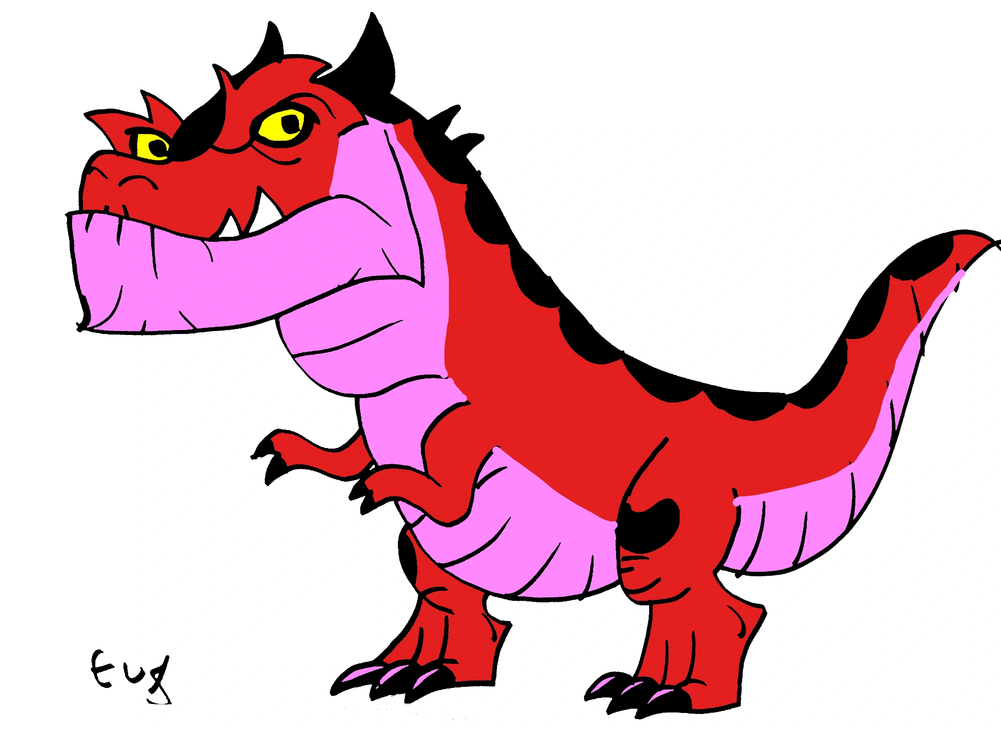 My drawing of Devil Dinosaur | Fandom