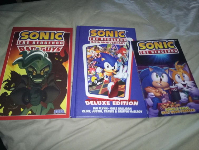 My Sonic books collection | Fandom