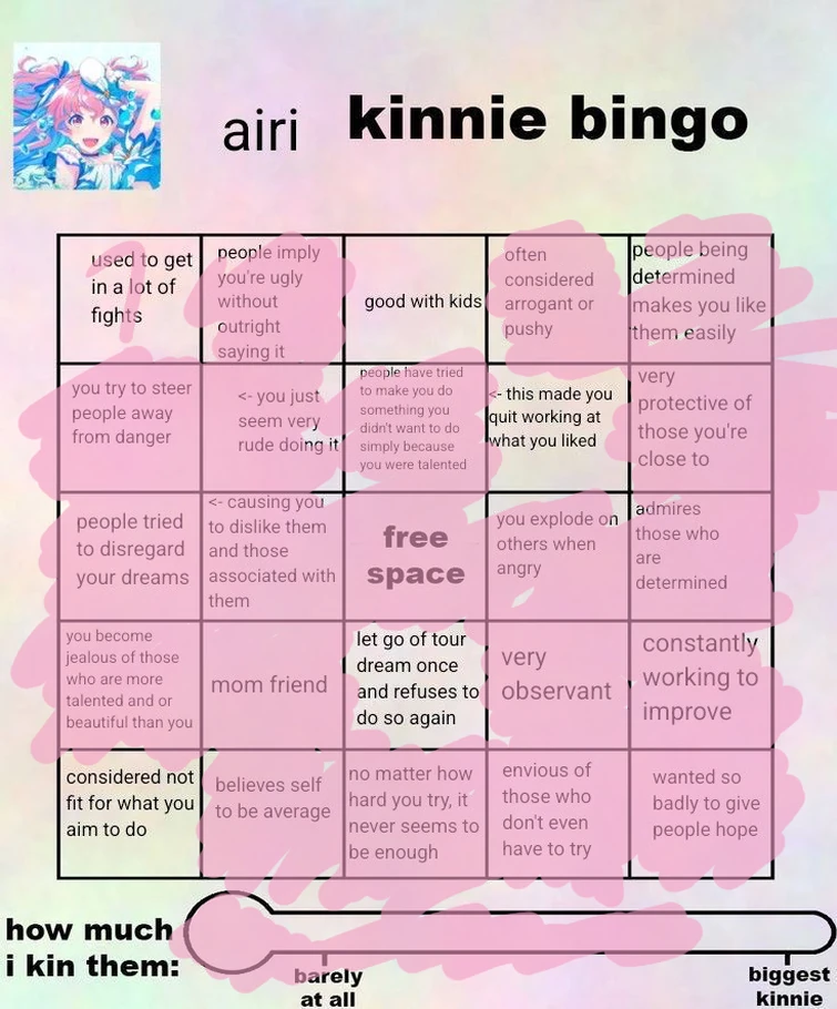 Doing kinnie bingos as an enfp part 2 | Fandom