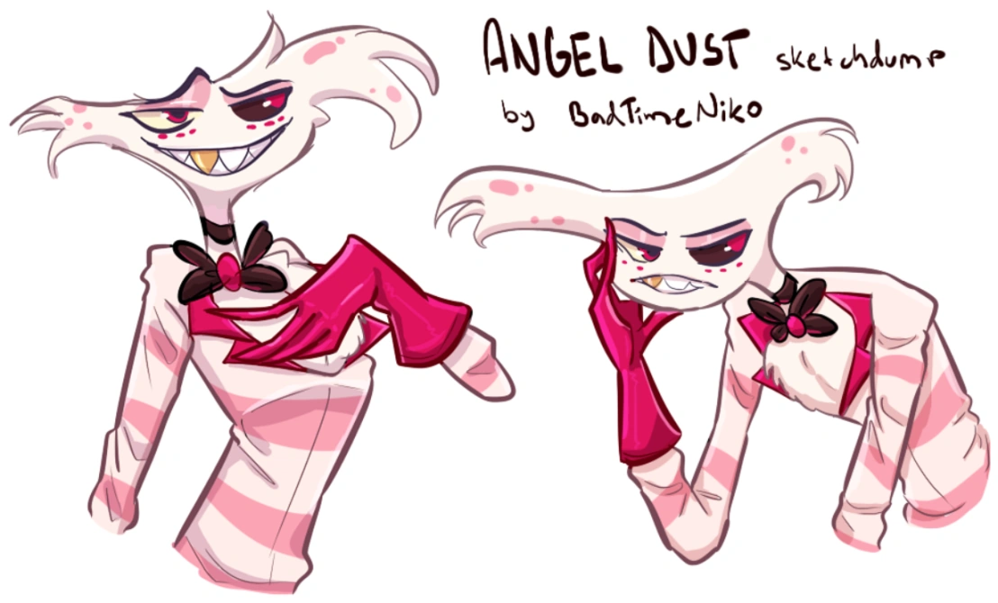 Angel Dust sketchdump | Fandom