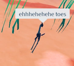 "ehhhehehehe toes" - Random khiku | Fandom
