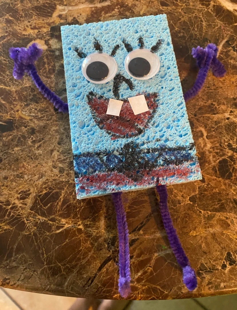 Random spongebob craft I made (offtopic) | Fandom