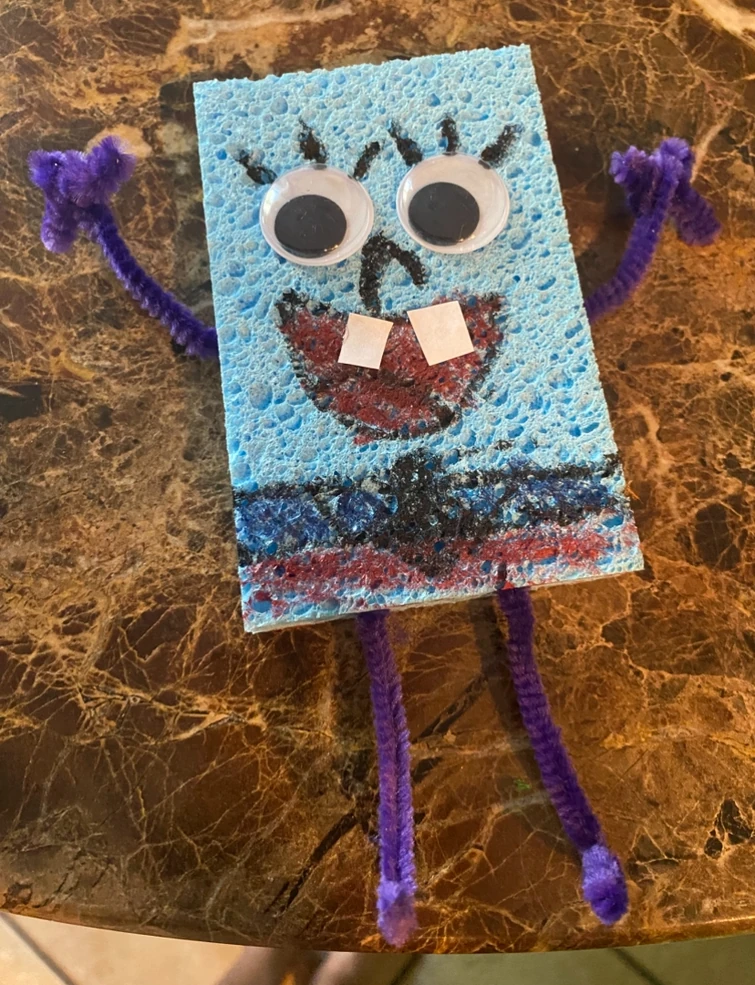 Random spongebob craft I made (offtopic) | Fandom