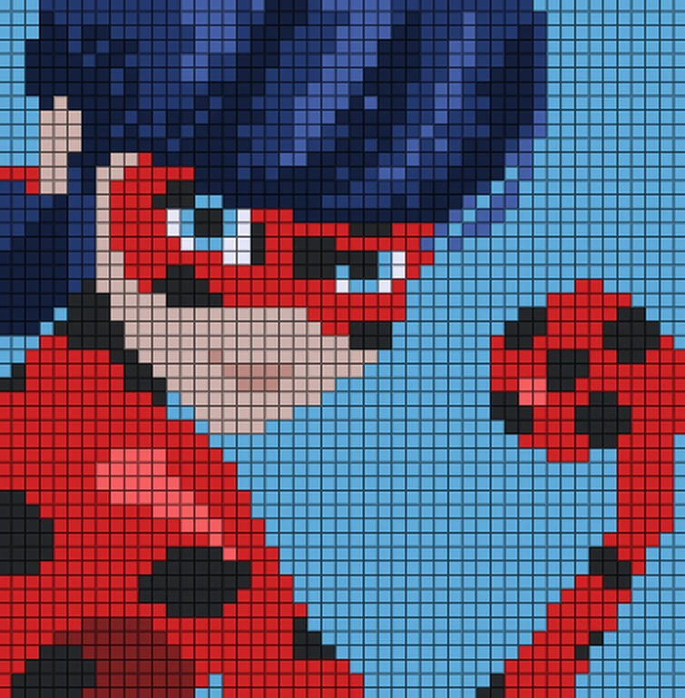 ladybug in pixel | Fandom