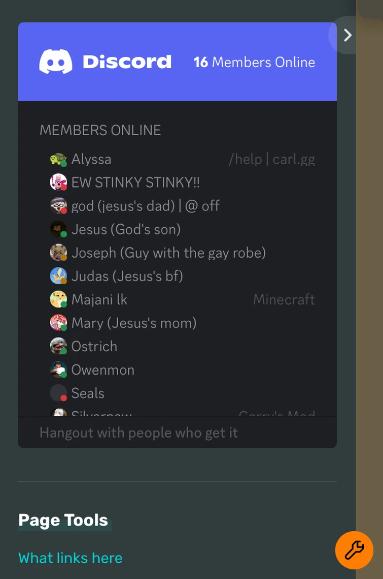 west woods discord? | Fandom