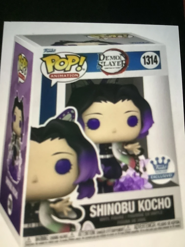 Shinobu kocho in a funko pop box | Fandom