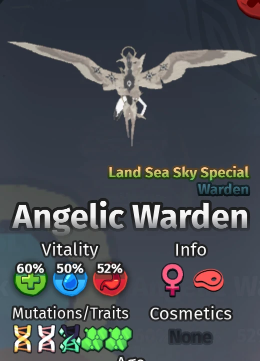 Trading/selling 3 mut albino glimmer glowtail angelic (I WANT IT GONE ...