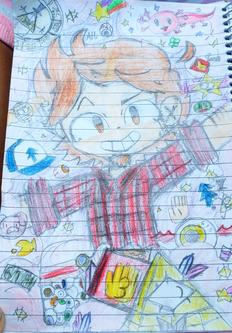 Alex Hirsch drawing WIP | Fandom