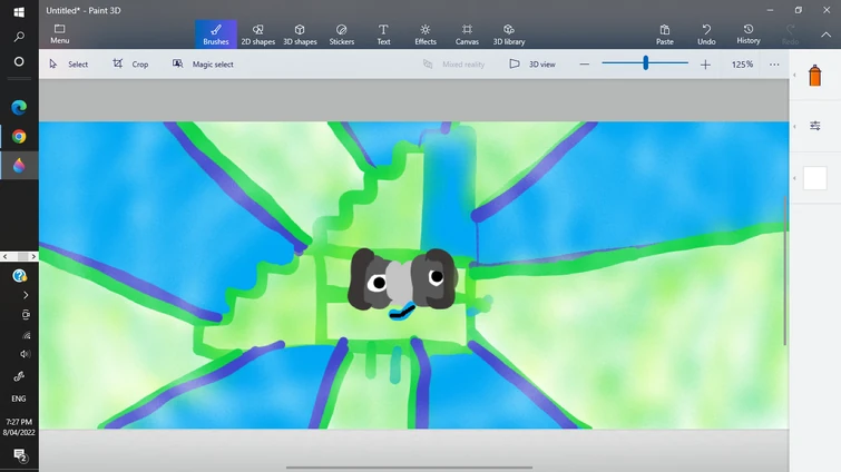 So I was gonna make some 45 fanart but uhh... | Fandom