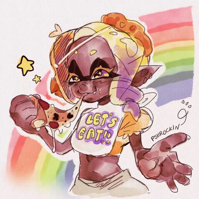 Help someone made the splatoon characters as fnaf characters and they ...