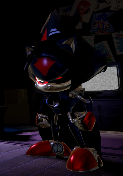 This is how I customised Metal Sonic in OM | Fandom