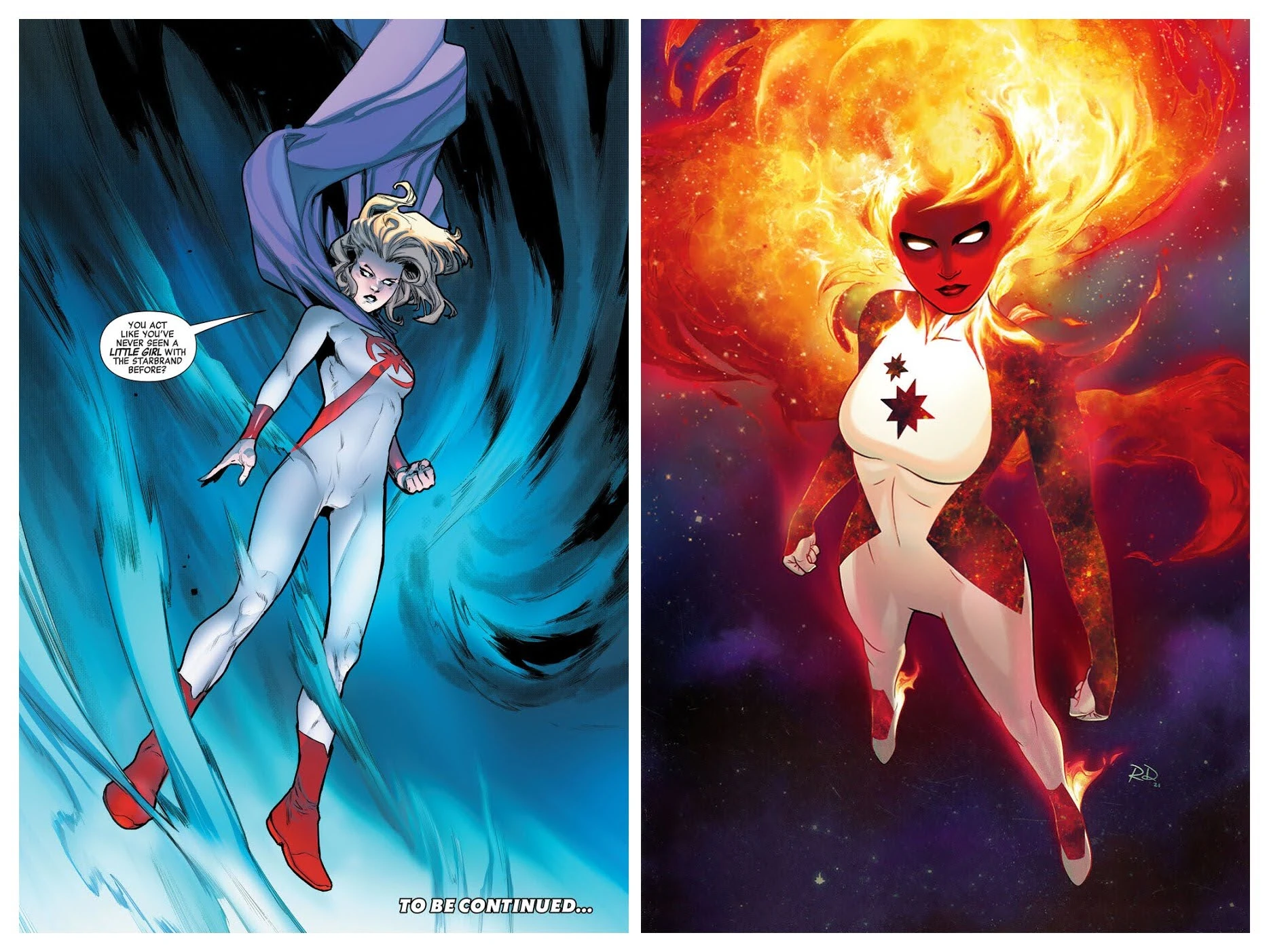 Starbrand (Brandy Selby) vs. Binary (Danvers Duplicate) | Fandom