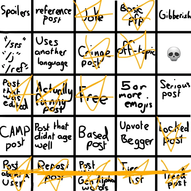Wiki bingo! | Fandom