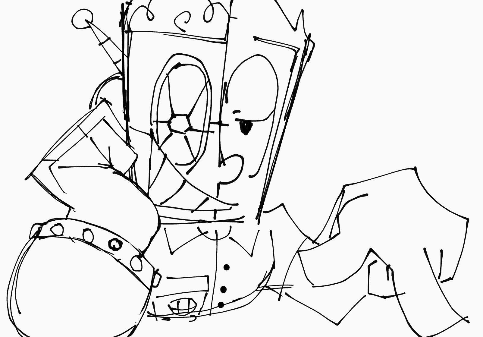 A normal drawing of Melvinborg.... Nothing else | Fandom