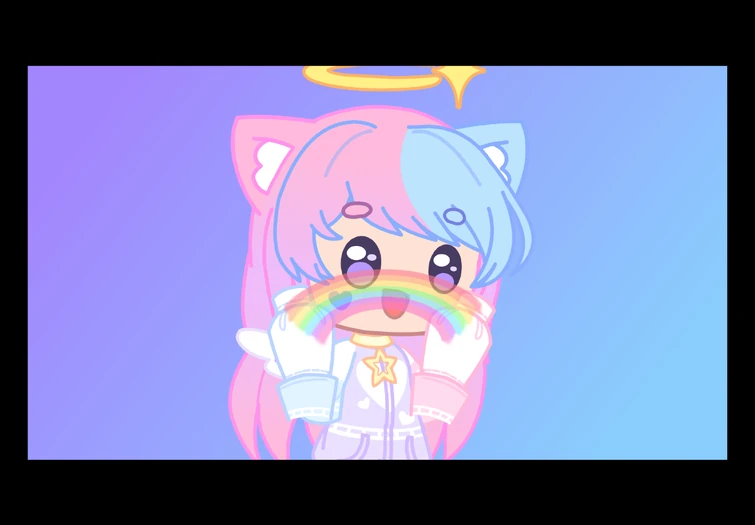 Wizzy the cotton candy rainbow angi cat X3 | Fandom