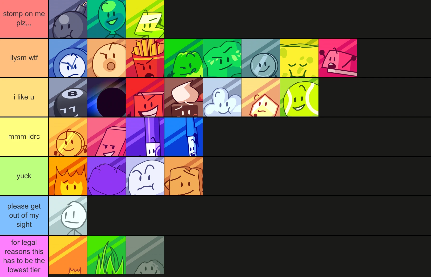 rating the bfb/tpot guys cause why tf not lmao | Fandom