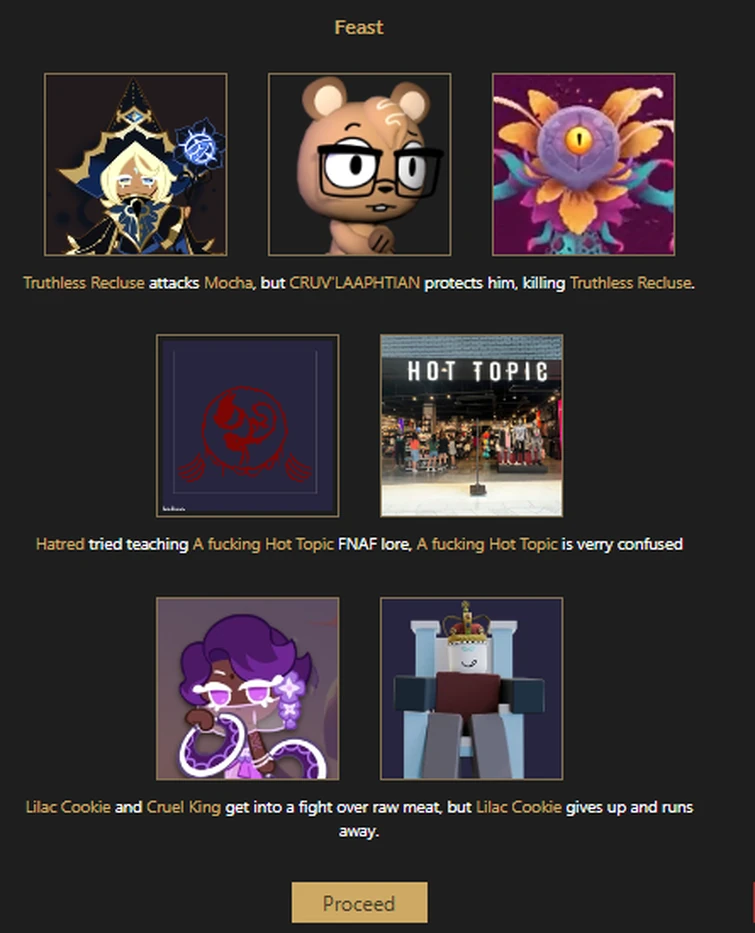 Multi-Fandom Hunger Games: Night 3 + Feast | Fandom