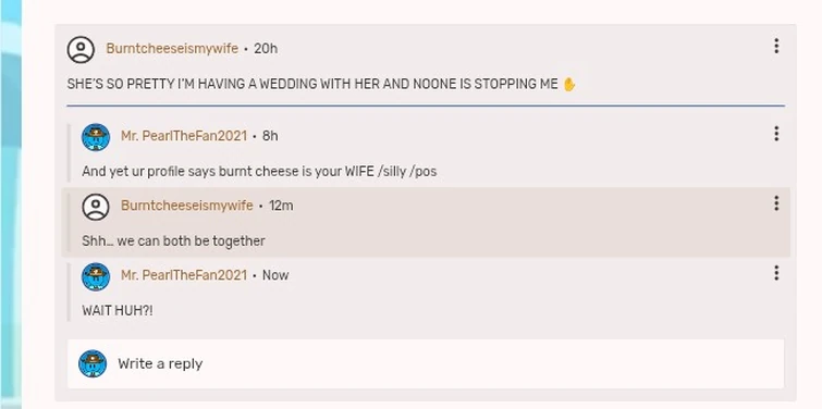 Hmmm.. don't really know how to respond to this 😭 | Fandom