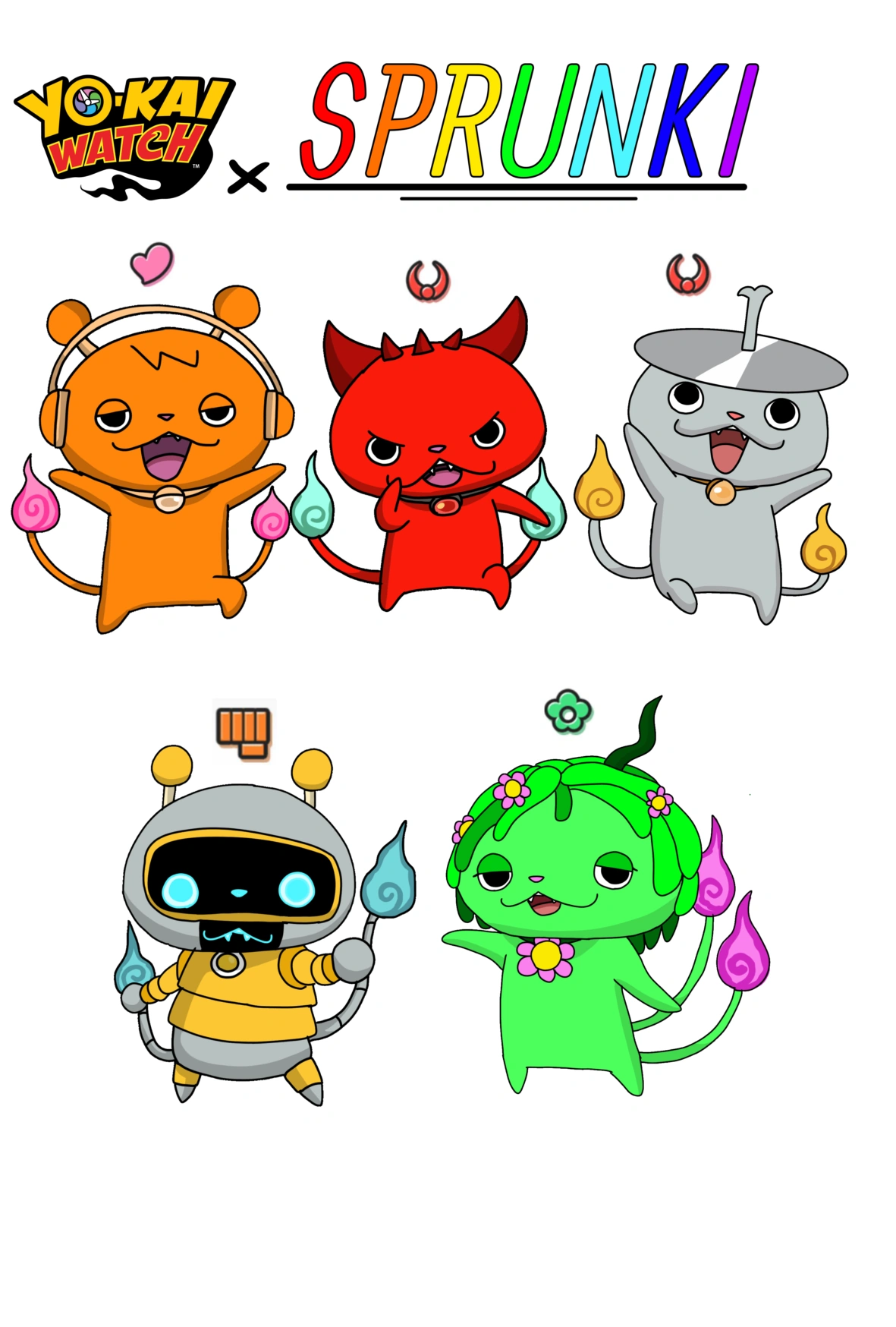 Yo Kai Watch x Sprunki au-beats | Fandom