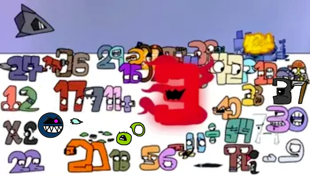 I tried making an updated version of that part of the number lore intro ...