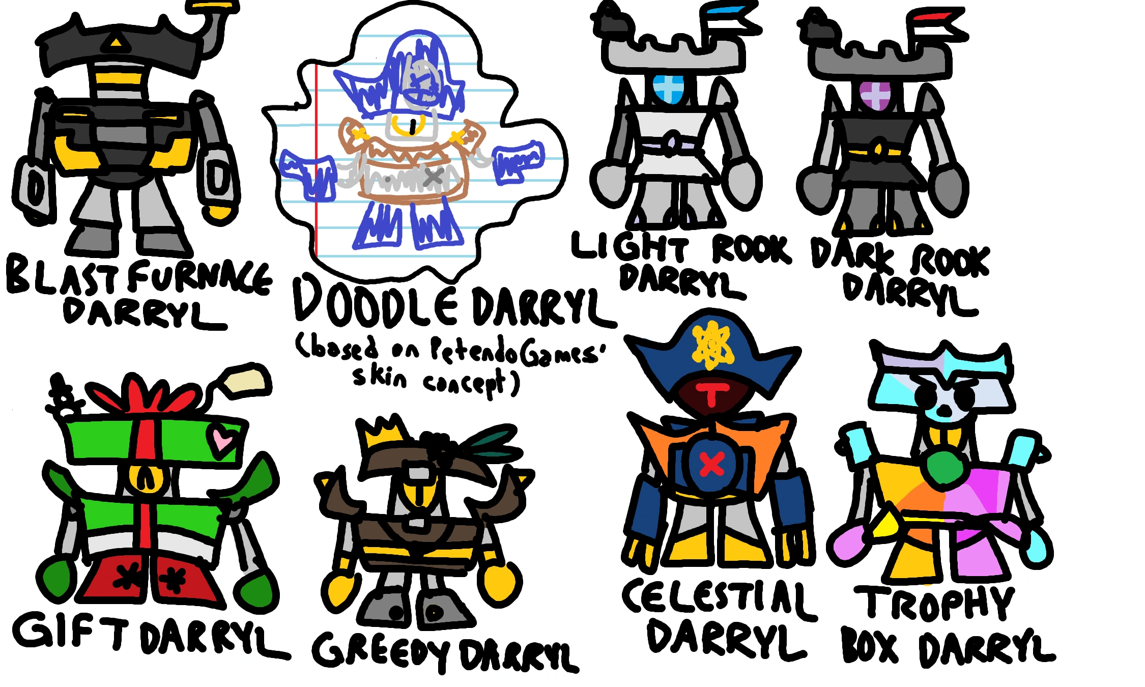 Fifteen Darryls, One Winner (Final version of Darryl Supercell Make ...