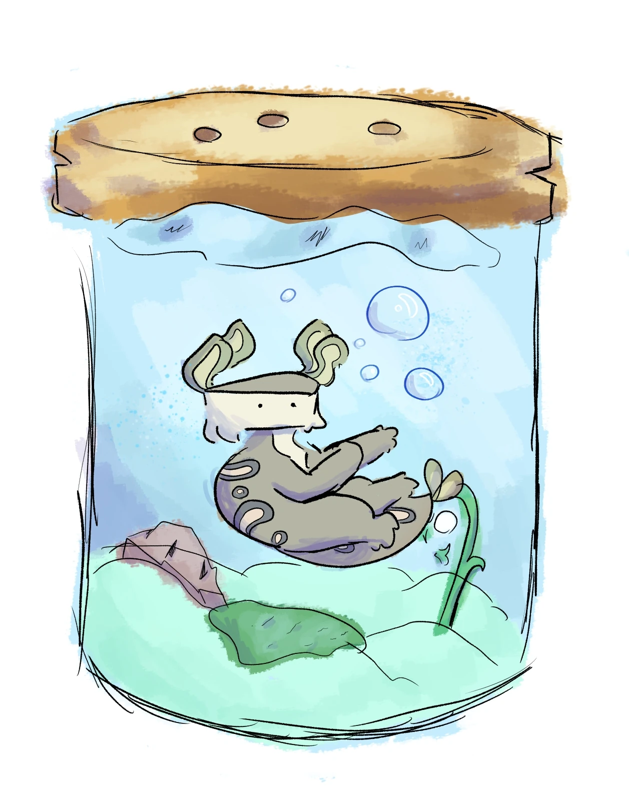 Living in a Jar (murlk art) | Fandom