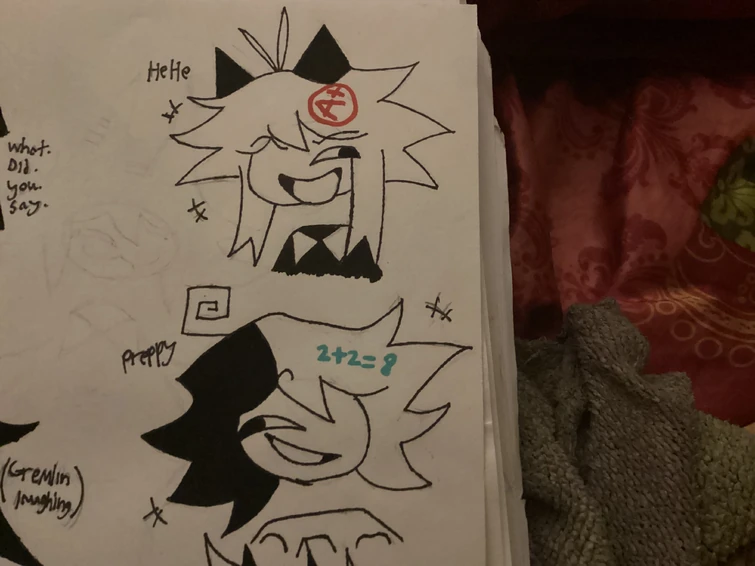 Tried drawing in FPE style. | Fandom